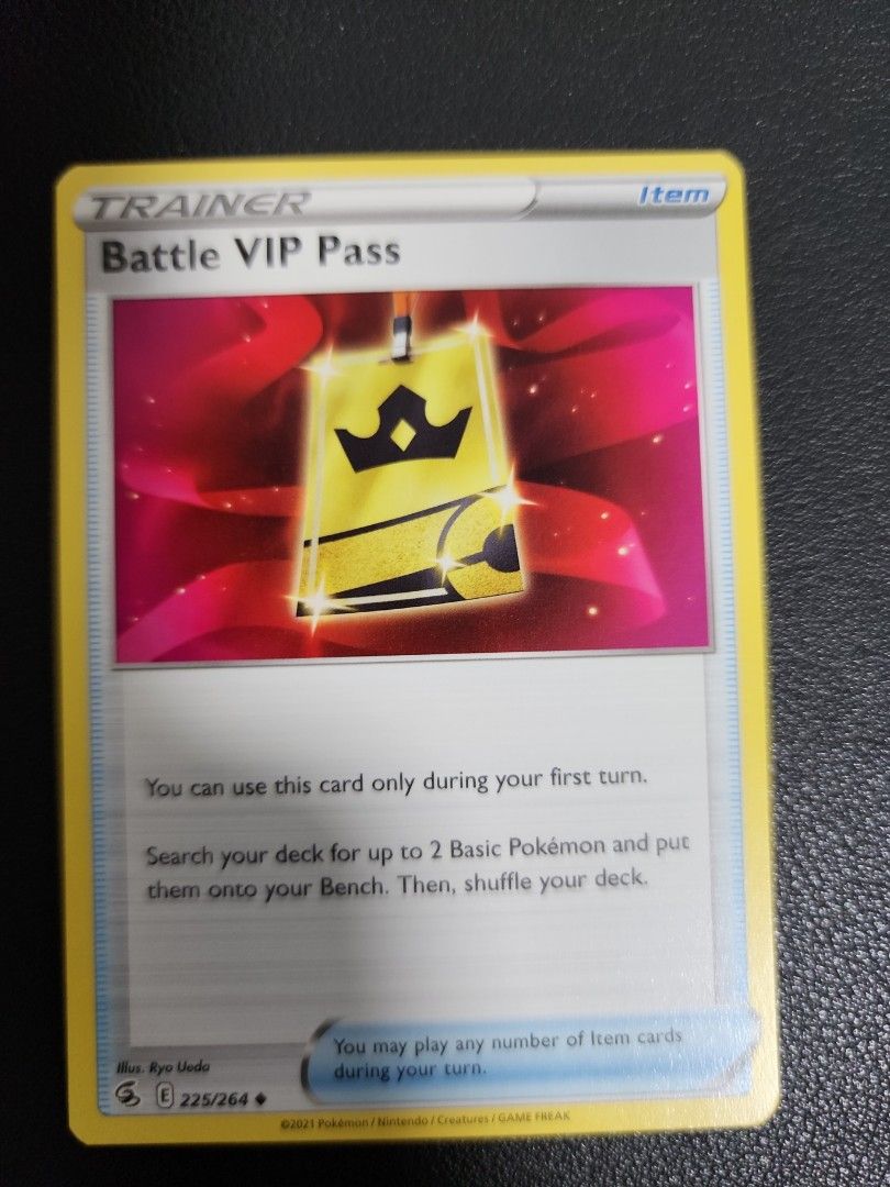 Pokemon TCG Battle VIP Pass, Hobbies & Toys, Toys & Games on Carousell