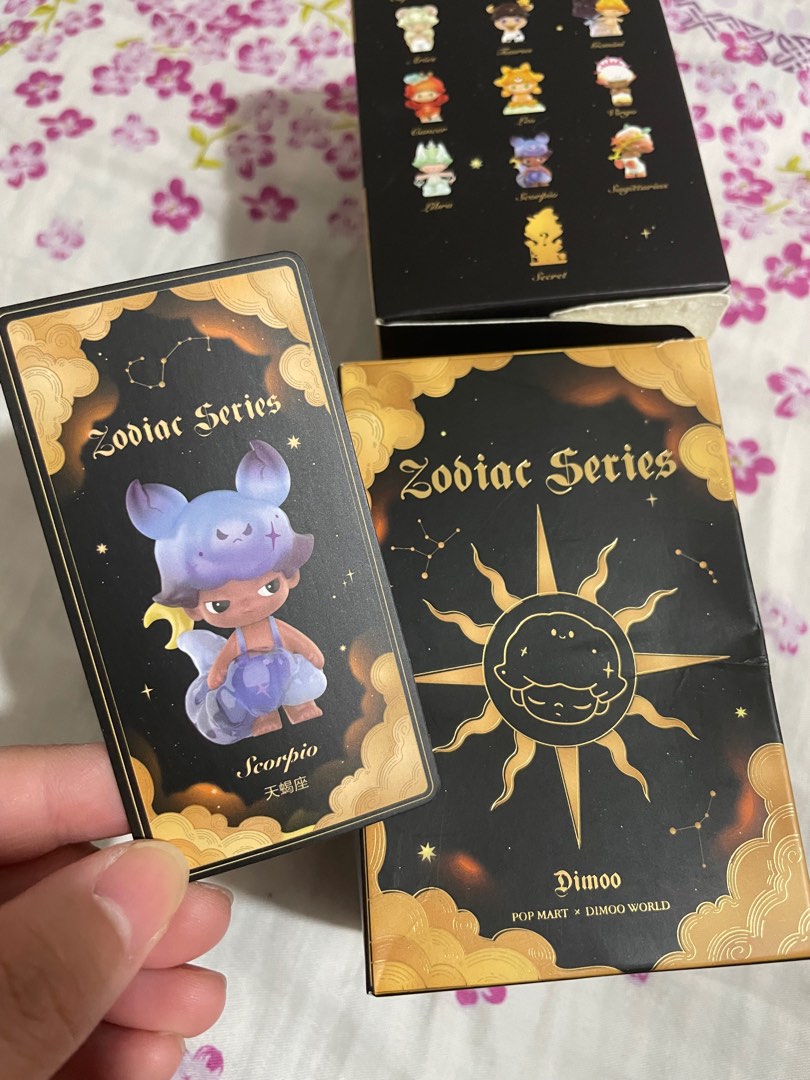 Pop mart x Dimoo World Zodiac Series 泡泡瑪特 星座系列 - 天蠍座 Scopio, 興趣及遊戲, 收藏品 ...