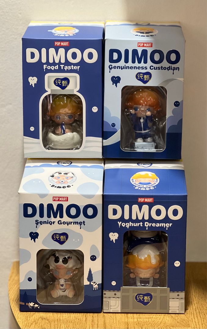 Popmart Dimoo Yogurt ChunZhen, Hobbies & Toys, Toys & Games on Carousell