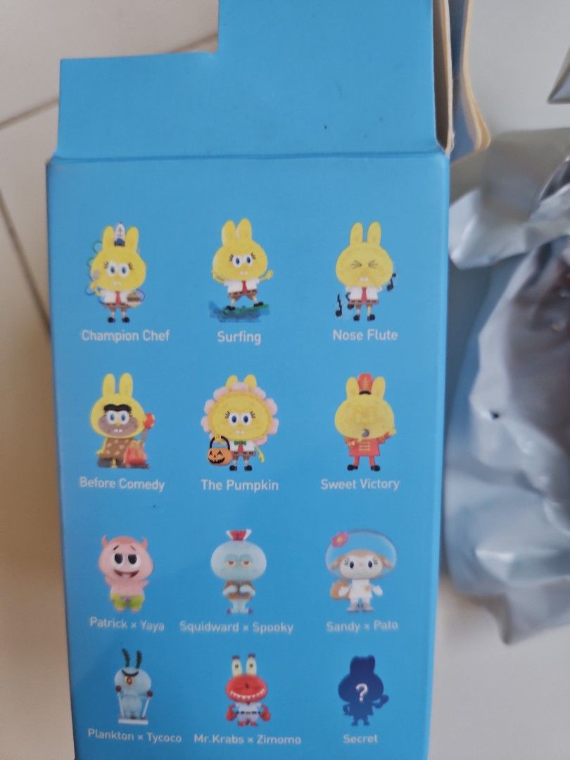Popmart spongebob x monsters patrick yaya, Hobbies & Toys, Toys & Games ...
