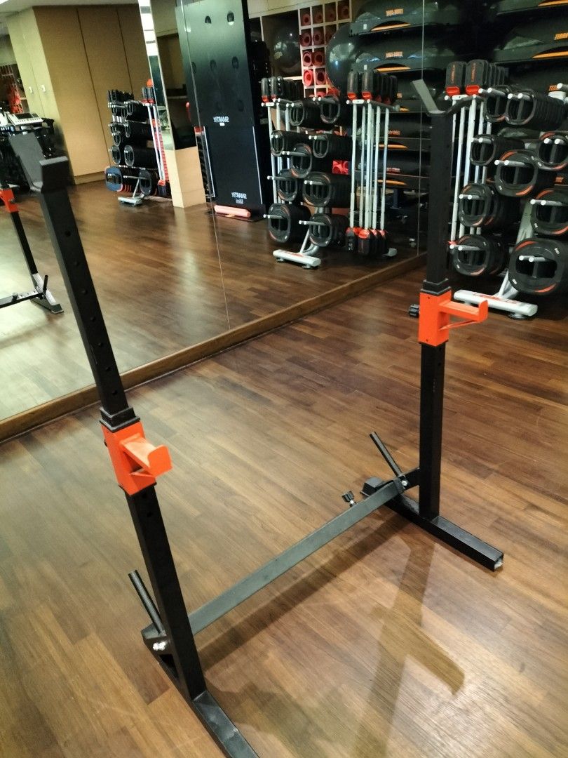 Portable Squat Rack, Sports Equipment, Exercise & Fitness, Weights ...