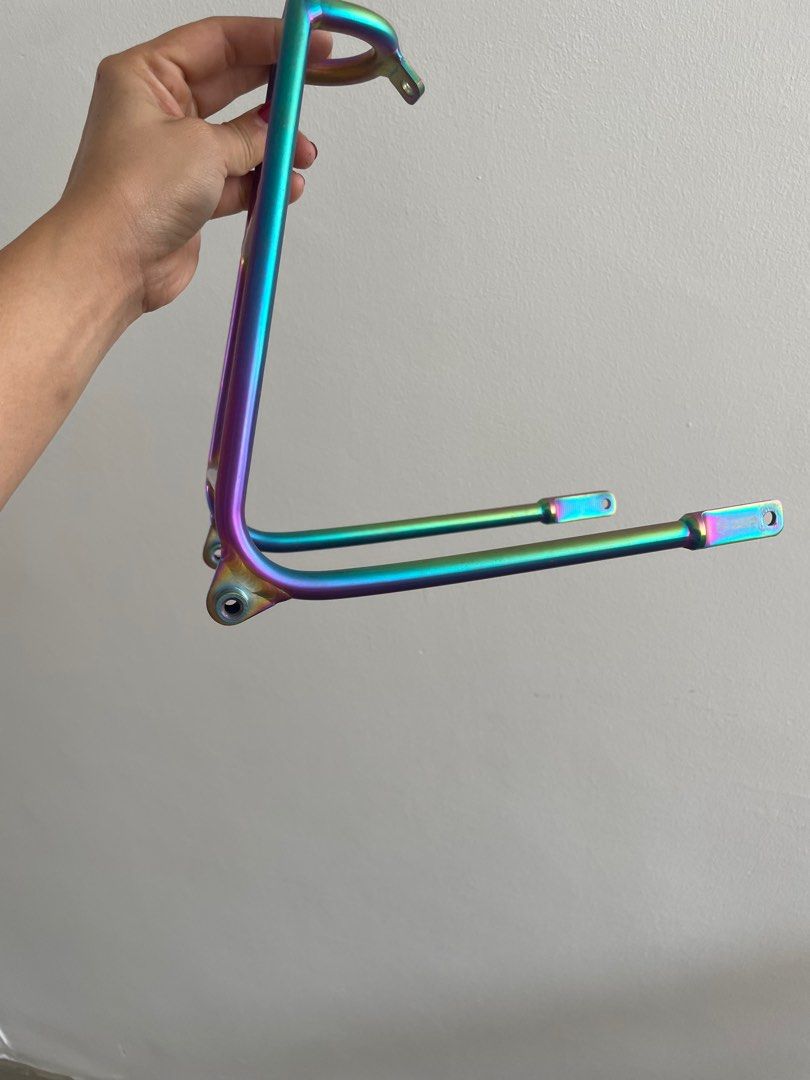 Precision concept titanium mini rack for brompton, Sports Equipment ...