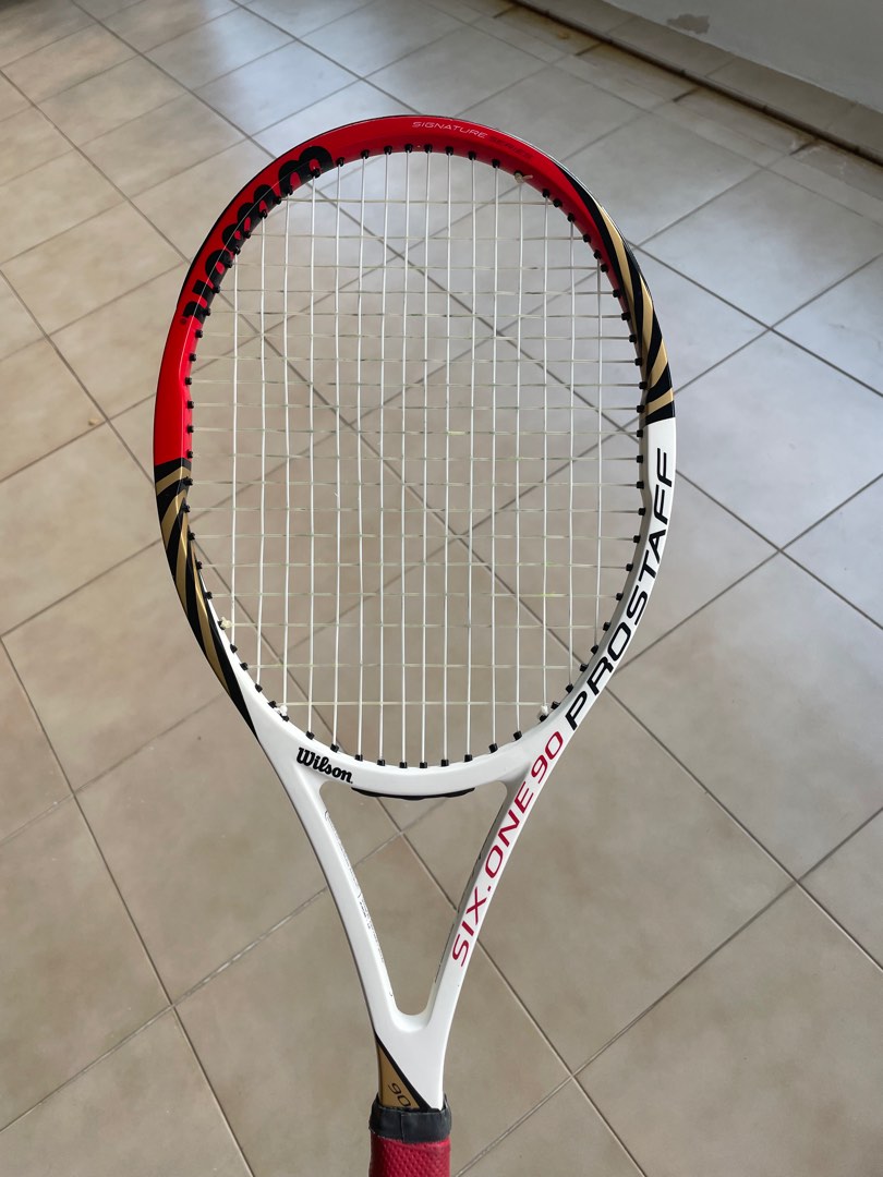 Wilson Pro staff blx six.one 6.1 90, Sports Equipment, Sports & Games ...