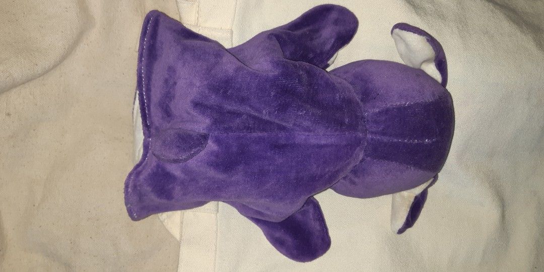 Purple Dog Hand Puppet, Hobbies & Toys, Toys & Games on Carousell