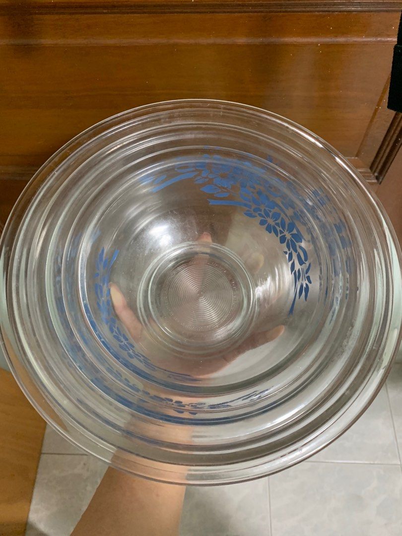 Pyrex Round Glass Bowls, Furniture & Home Living, Kitchenware ...