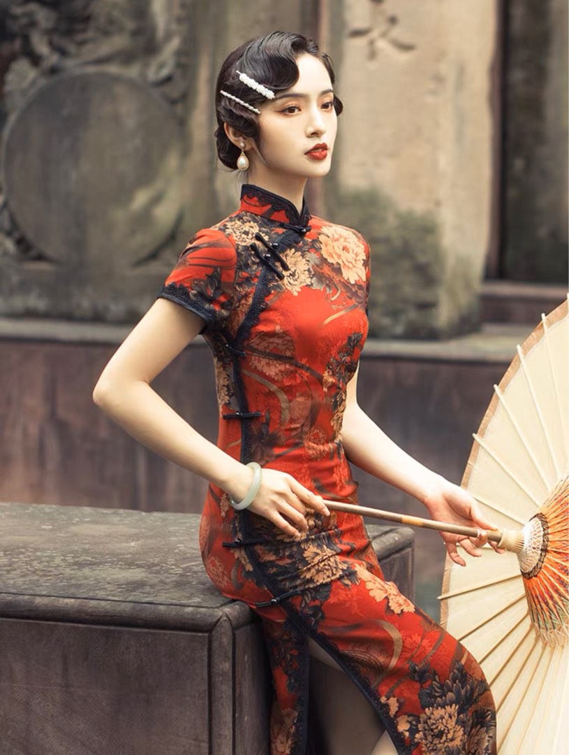 Qipao, Women's Fashion, Dresses & Sets, Traditional & Ethnic wear on ...