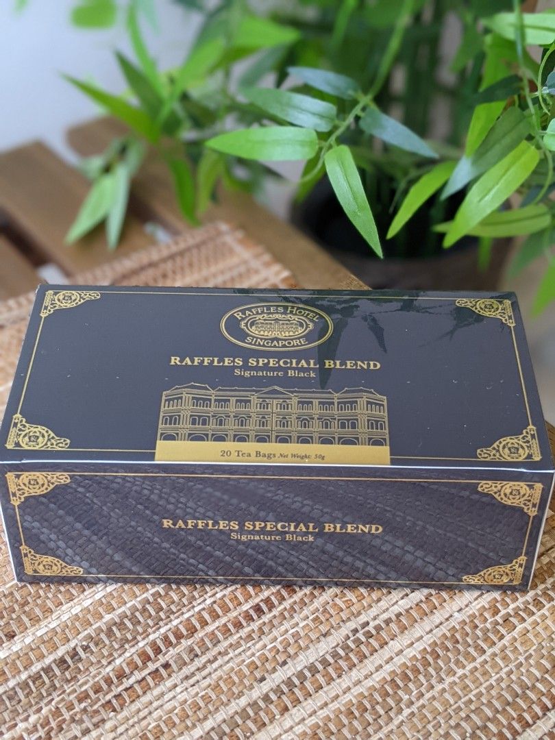 Raffles signature tea, Food & Drinks, Gift Baskets & Hampers on Carousell