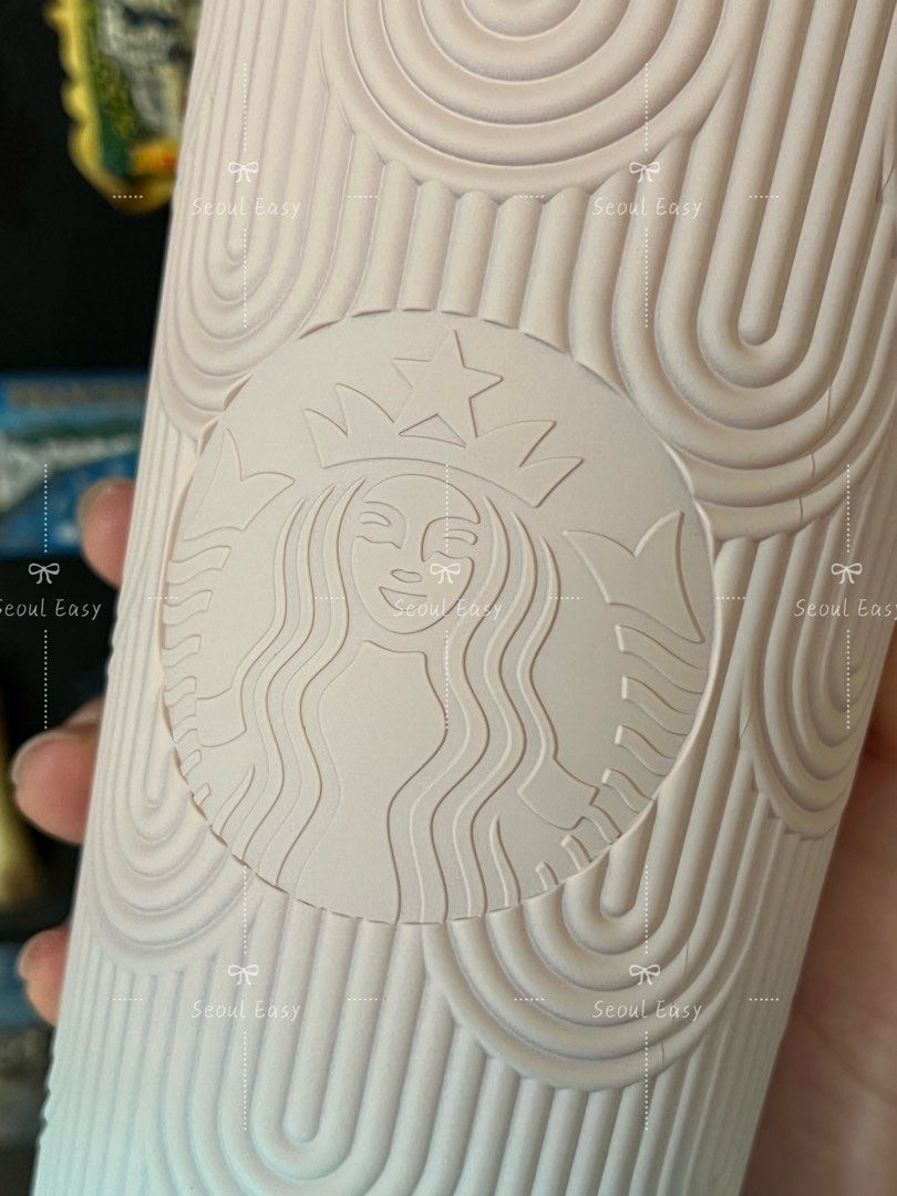 [READY STOCK] Starbucks Singapore Pastel Wonderland Collection 2023 Cold Cup 710ml, Furniture ...