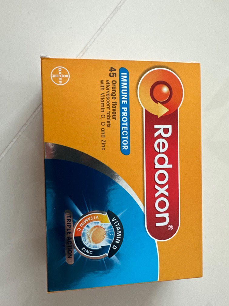 Redoxon Triple Action, Health & Nutrition, Health Supplements, Vitamins ...