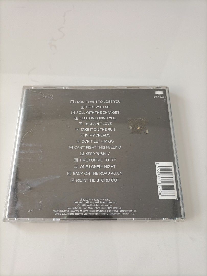 Reo Speedwagon - The Hits (CD) bo1, Hobbies & Toys, Music & Media, CDs & DVDs on Carousell