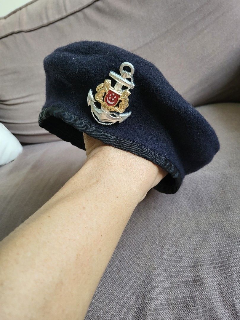 Republic of Singapore RSN Navy Beret Not SAF Army Air Force, Hobbies ...