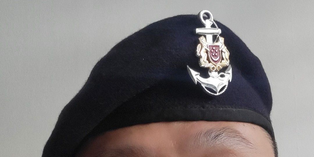 Republic of Singapore RSN Navy Beret Not SAF Army Air Force, Hobbies ...