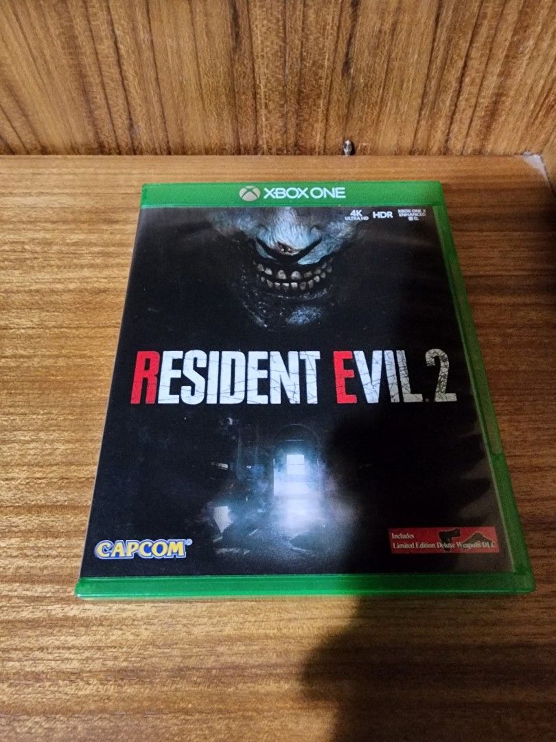 Resident Evil 2 Remake-Xbox One, Video Gaming, Video Games, Xbox on ...