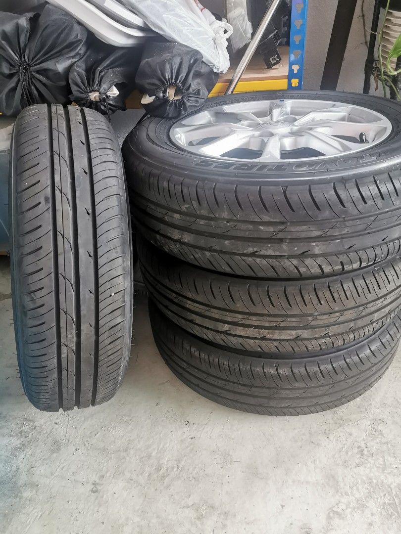 Rim Original Perodua Axia Baru 14, Auto Accessories on Carousell