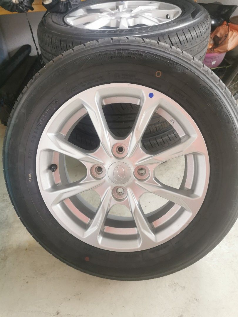 Rim Original Perodua Axia Baru 14, Auto Accessories on Carousell