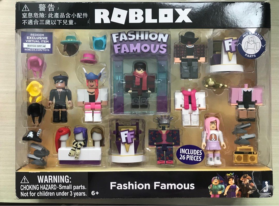 ROBLOX Toy Fashion Famous, 興趣及遊戲, 玩具 & 遊戲類 - Carousell