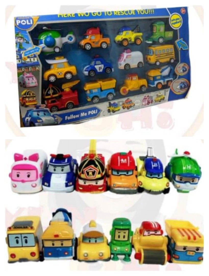 Robocar Poli Set Toys on Carousell