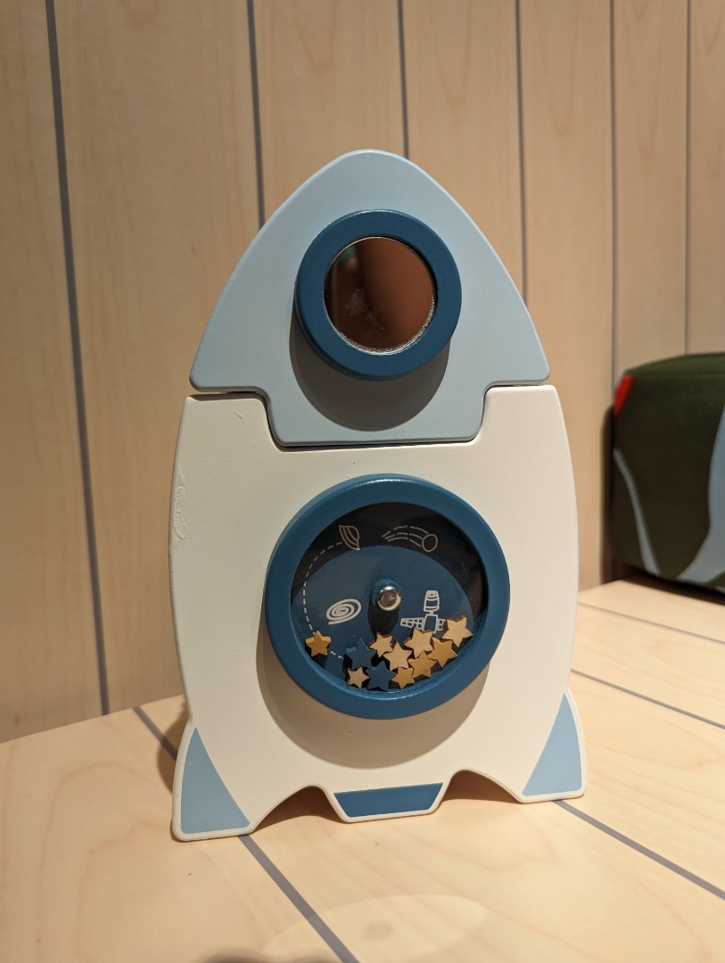 Rocket shape sorter, Hobbies & Toys, Toys & Games on Carousell