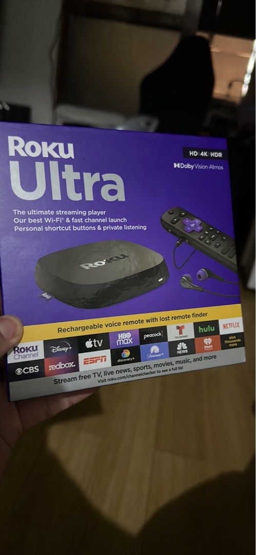 Roku ultra stream box cast on Carousell