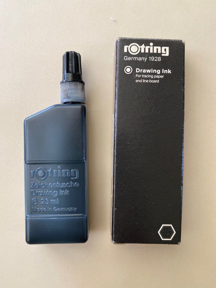 Rotring Drawing Ink for Engineers / Engineering drawing / Architecture ...