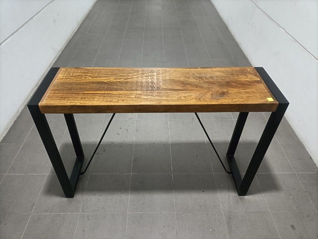 RYODA INDUSTRI SERIES Wooden Console Table, Furniture & Home Living ...