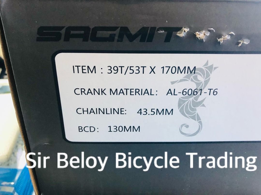 Sagmit Ultralite 3.0 Crankset Road Bike Hollowtech Crankset on Carousell