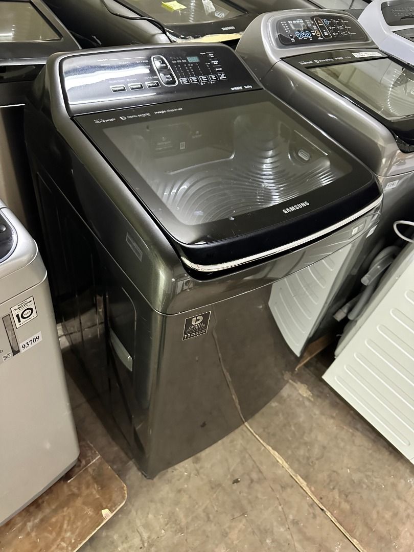 Samsung 16KG Top-Loader Washing Machine WA16N6780CV (93684), TV & Home ...