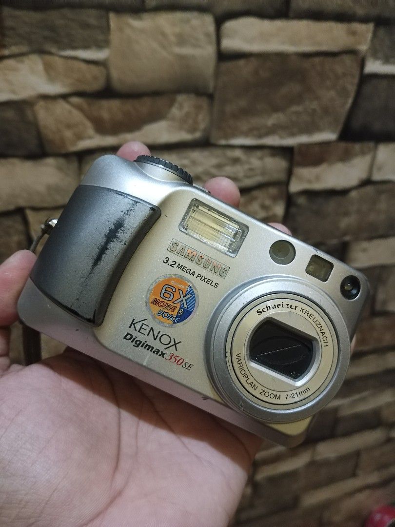 Samsung kenox digimax 350 Se 3.2mp | As is | Read first!, Photography, Cameras on Carousell