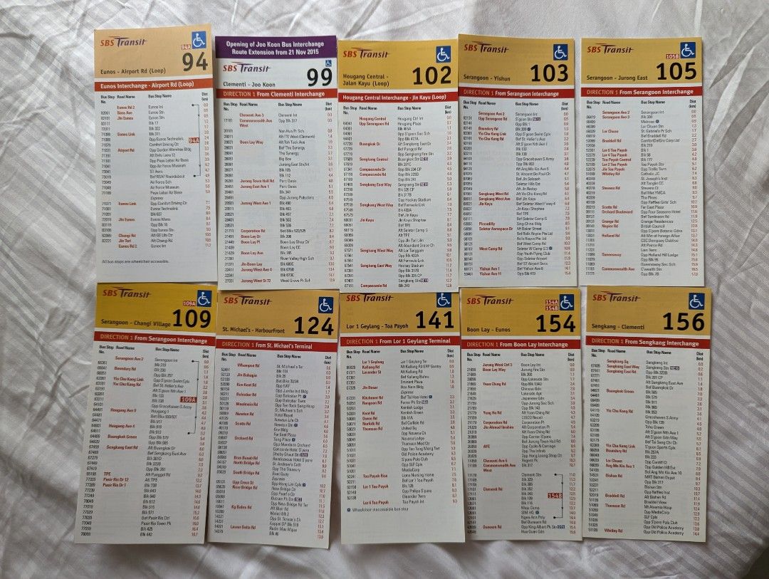 SBS Transit 6th Gen Bus Guides, Hobbies & Toys, Memorabilia ...