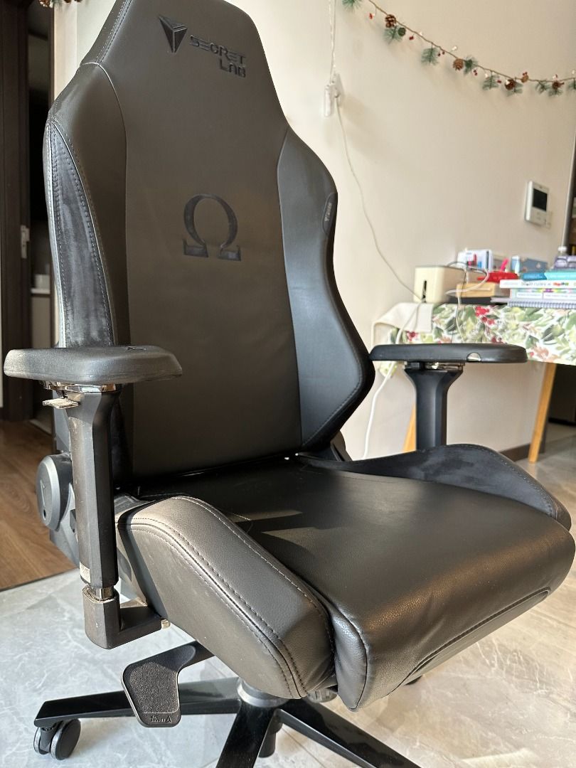 Secretlab Omega 2020, Prime 2.0 leather, black, Furniture & Home Living ...