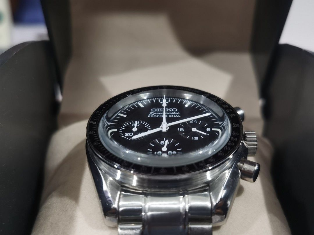 Seiko Mod custom Speedmaster, Men's Fashion, Watches & Accessories ...