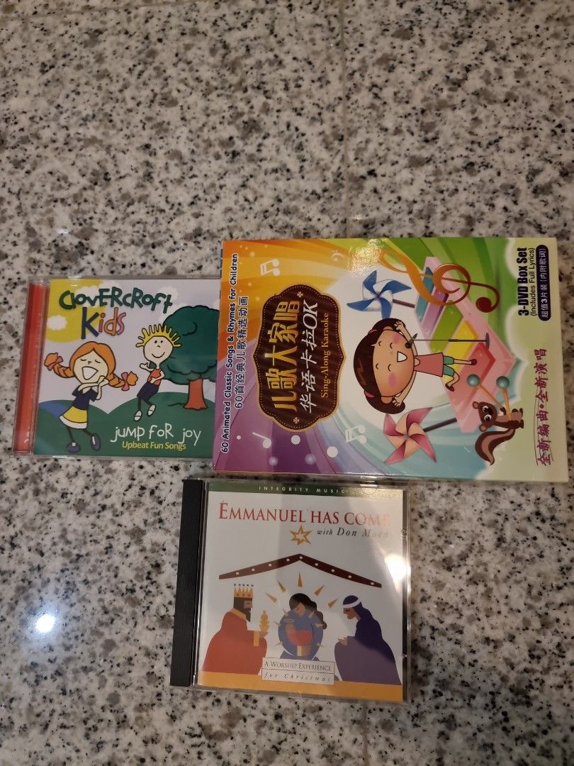 Sets of children CDs, Hobbies & Toys, Music & Media, CDs & DVDs on Carousell