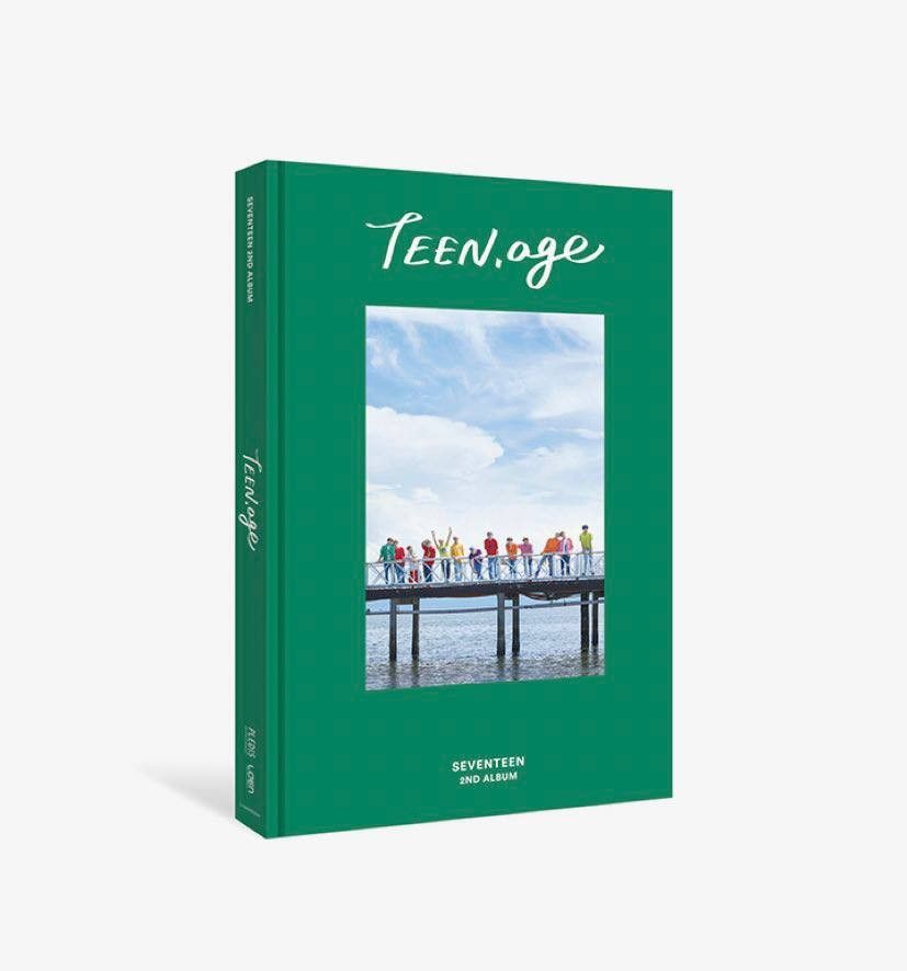 SEVENTEEN SVT 2ND ALBUM 'TEEN,AGE' - GREEN VERSION on Carousell