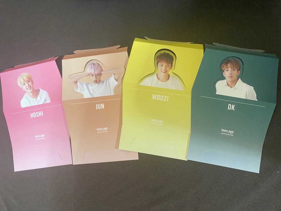 SEVENTEEN Teenage Standee, Hobbies & Toys, Memorabilia & Collectibles ...