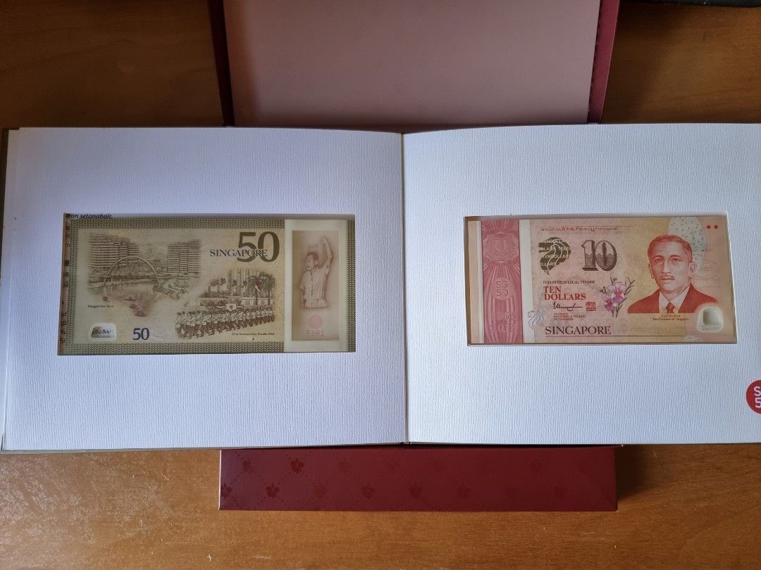 SG50 Commemorative Notes, Hobbies & Toys, Memorabilia & Collectibles ...