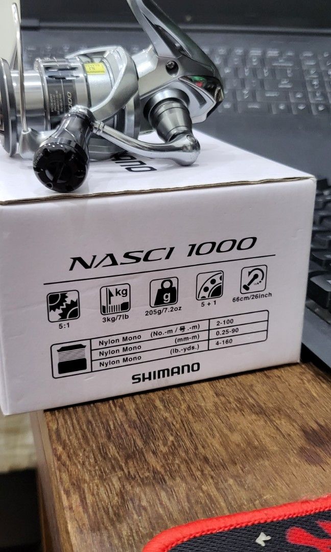 Shimano nasci 1000, Sports Equipment, Fishing on Carousell