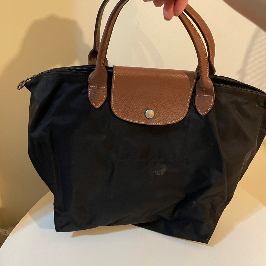 Short Handle Longchamp, Luxury, Bags & Wallets on Carousell