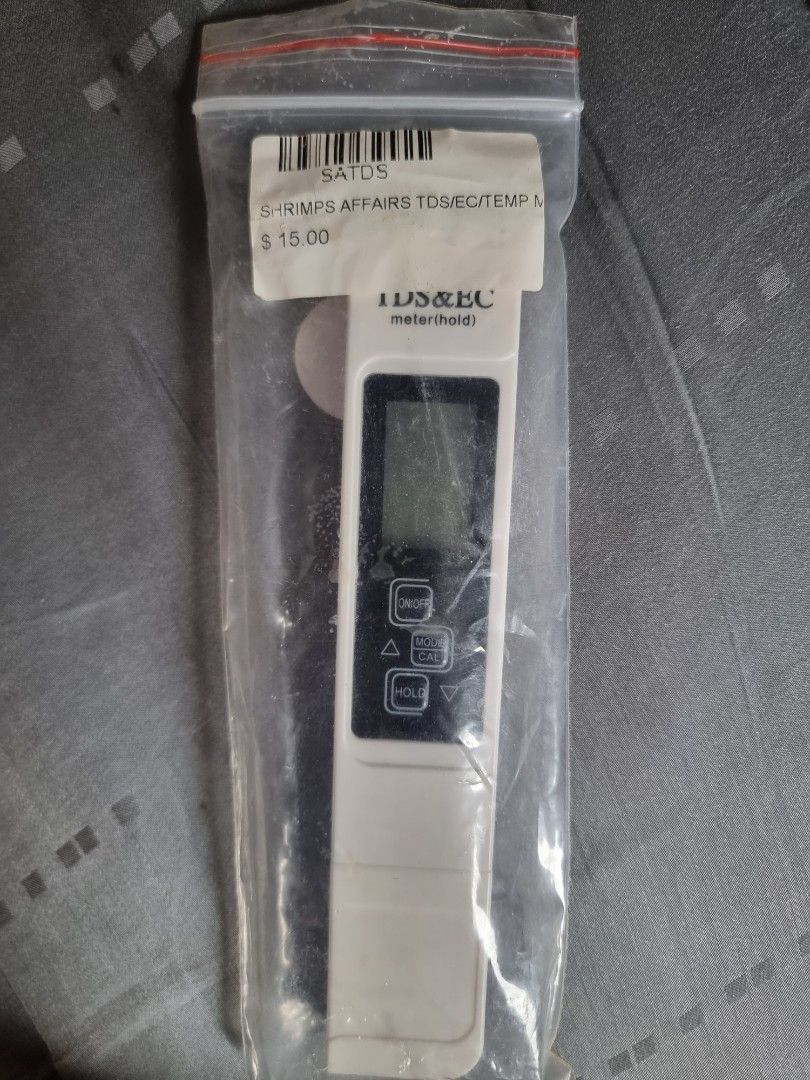 Shrimp Tank TDS/EC Meter, Pet Supplies, Homes & Other Pet Accessories ...