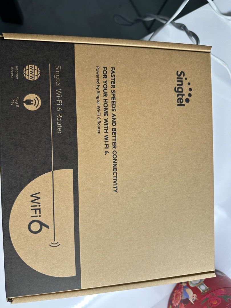Singtel Wi-Fi 6 Router, Computers & Tech, Parts & Accessories ...