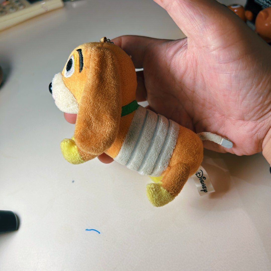 Slinky toy story plush keychain, Hobbies & Toys, Memorabilia ...