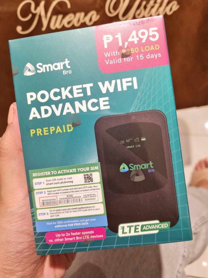 Smart Pocket Wifi Advance, Mobile Phones & Gadgets, Mobile & Gadget ...