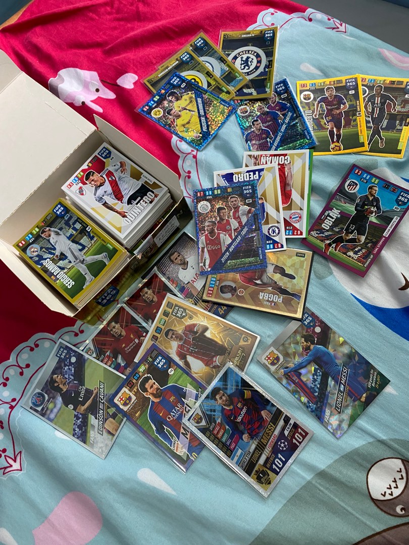 Soccers card Messi fifa adrenalyn collection collectible, Hobbies ...