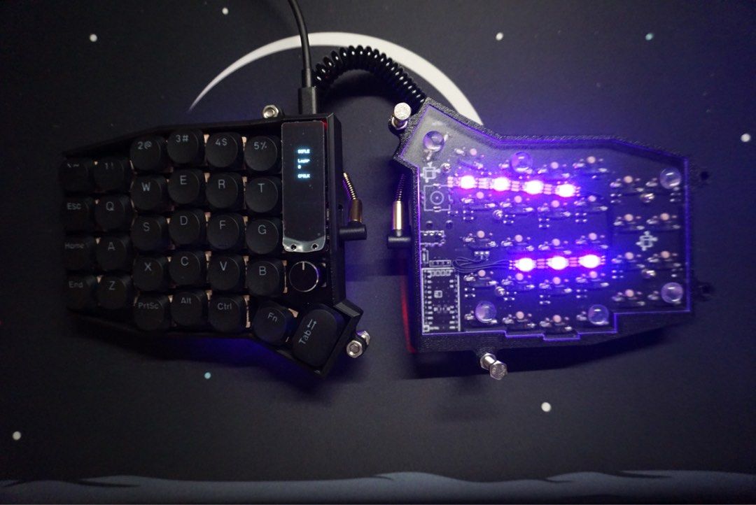 Sofle V2 MX Pre-Assembled Bundle HS Split Ergonomic Keyboard QMK VIAL ...