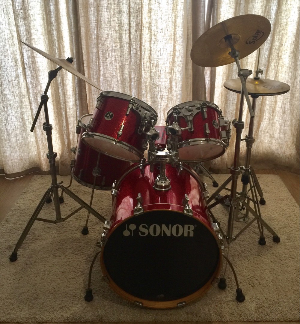 Sonor Force 3007 Studio Drum Set, Hobbies & Toys, Music & Media ...