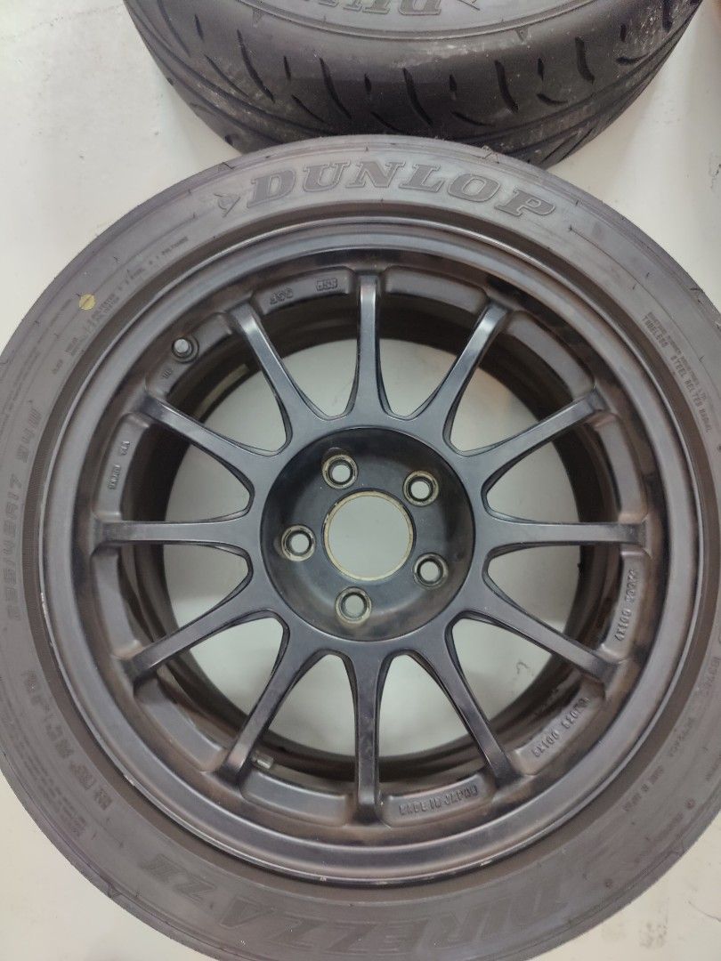 Ssr type f 17 inch 5x114.3, Car Accessories, Tyres & Rims on Carousell