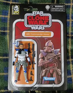 Star Wars The Vintage Collection Clone Wars Arc Trooper Commander Havoc ...
