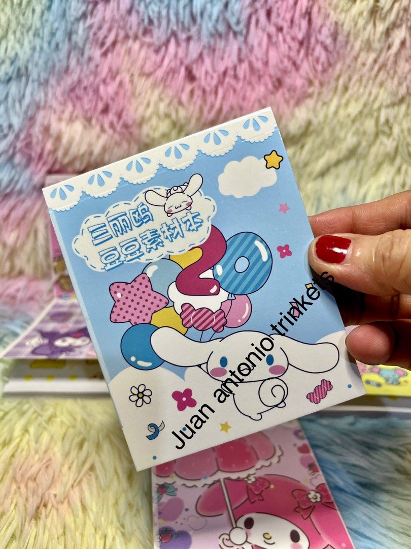 Sticker Paper Scrapbooking Stationery Book, Hobbies & Toys, Stationary ...