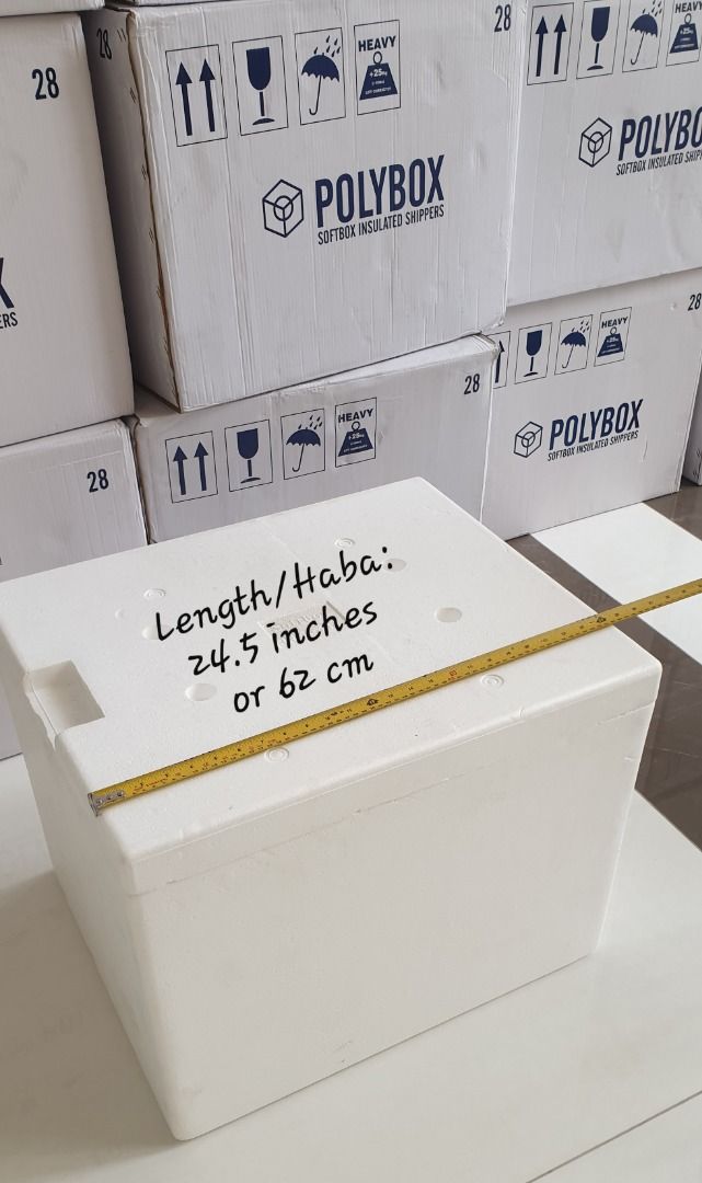 Styro Box / Styro Ice Box / Styro Ice Chest Box / Styro Box Cooler ...