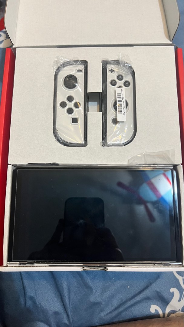 Switch OLED white colour, Video Gaming, Video Game Consoles, Nintendo ...