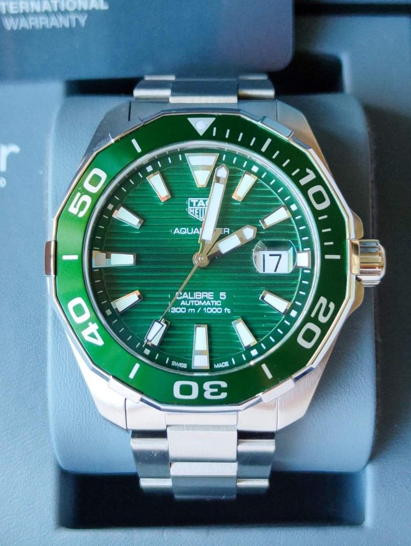 TAG HEUER AQUARACER ( HULK ), Luxury, Watches on Carousell